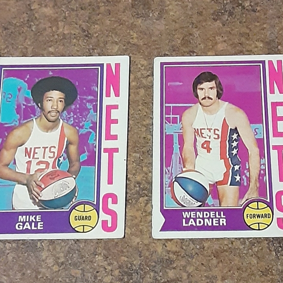 Topps | Other | Vintage Topps Mike Gale Wendell Ladner New York | Poshmark